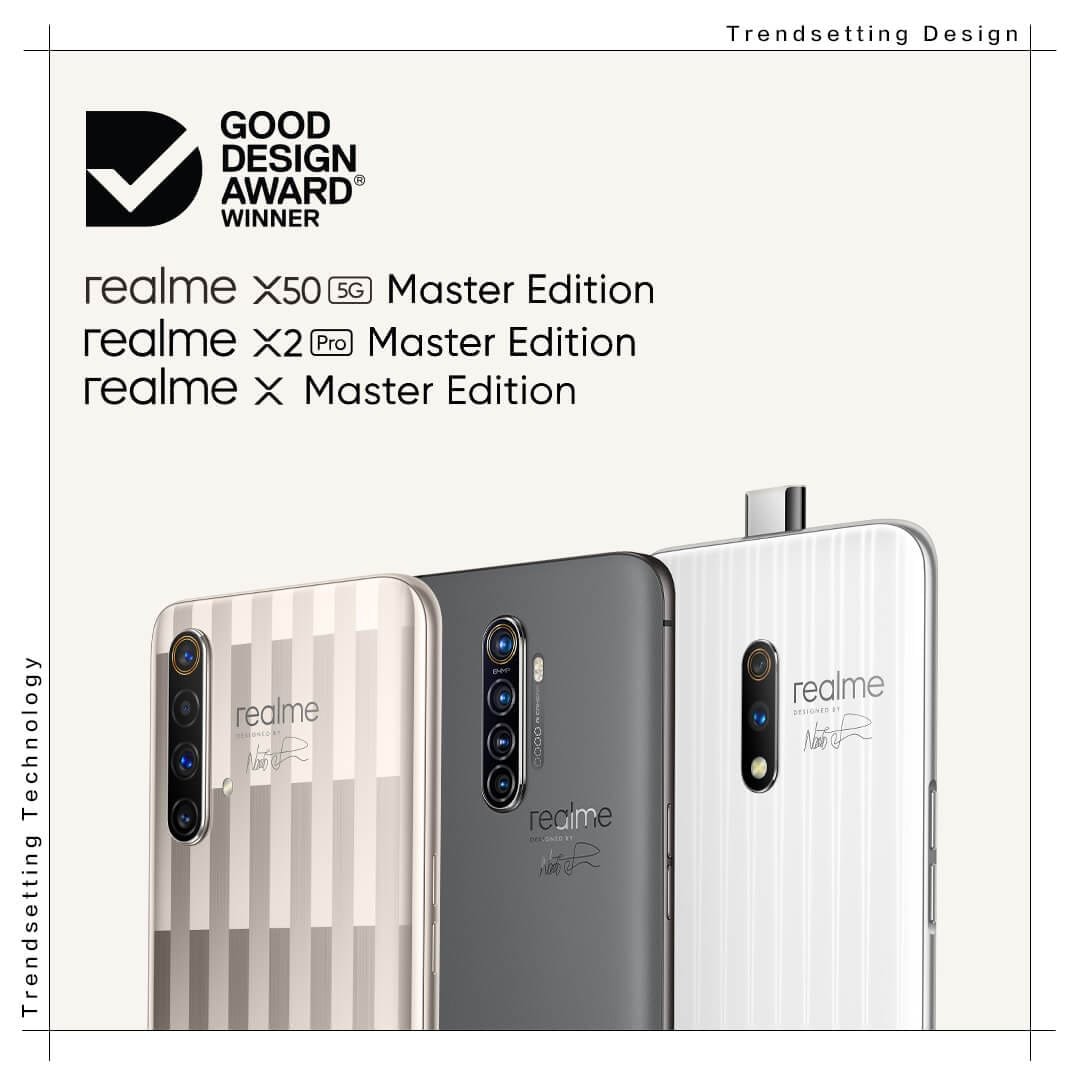realme remporte 5 prix internationaux de Design | The Rolling Notes
