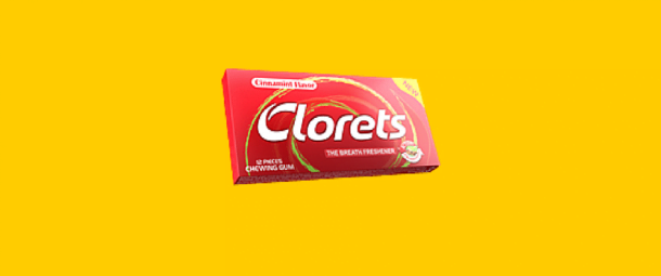 Lancement de Clorets Cinnamint | The Rolling Notes